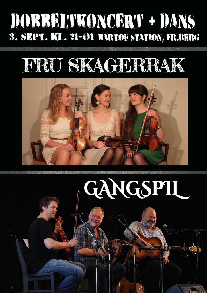 DOBBELTKONCERT + DANS MED FRU SKAGERRAK OG GANGSPIL! - Morten Alfred Høirup